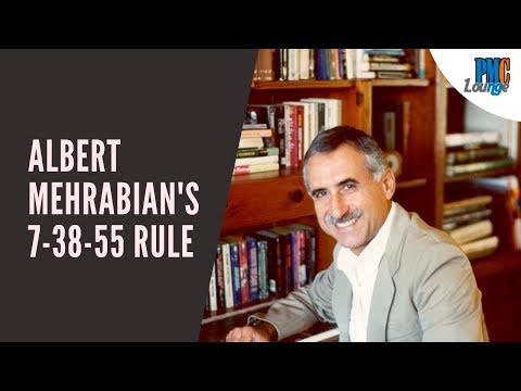 Albert Mehrabian's 7-38-55 Rule