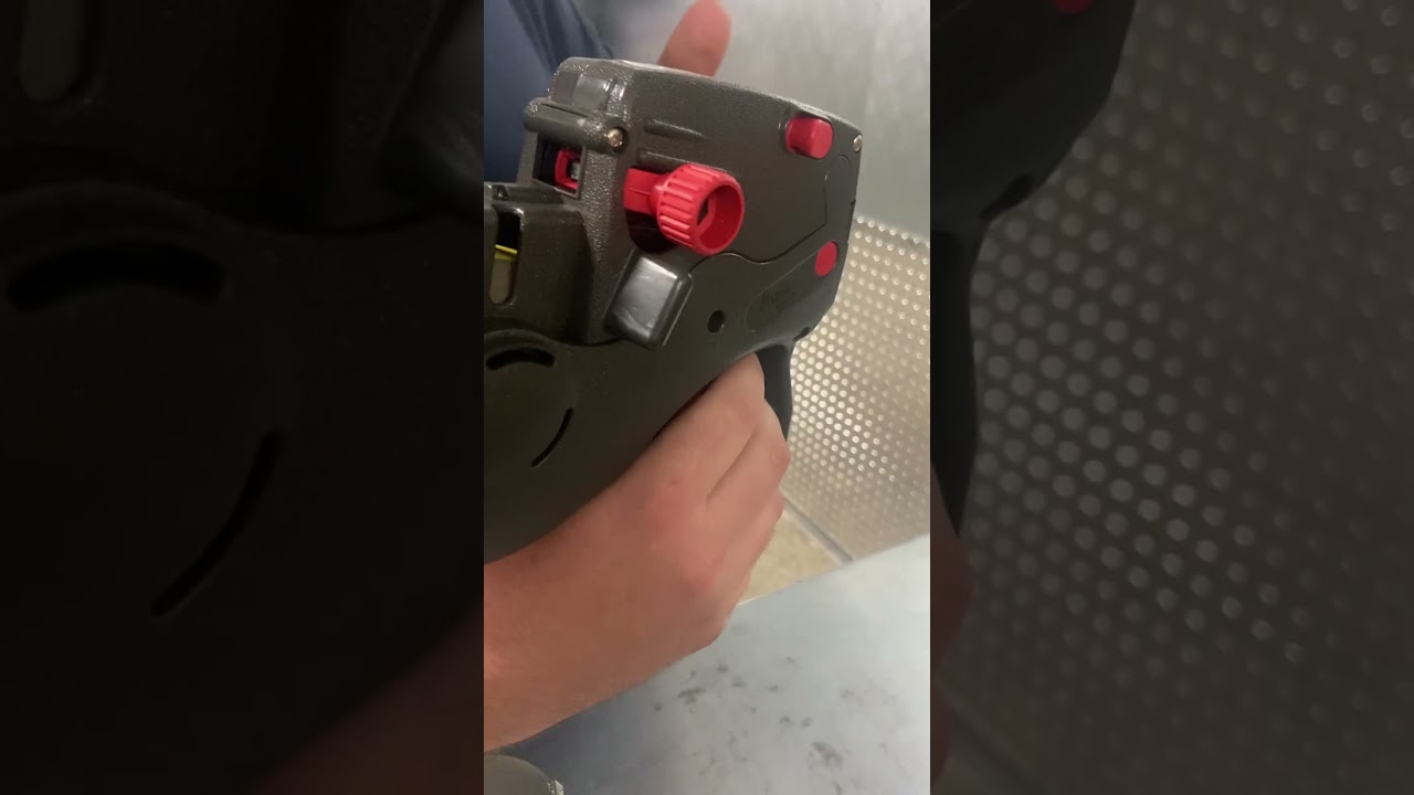 How to change labels in a pricing gun