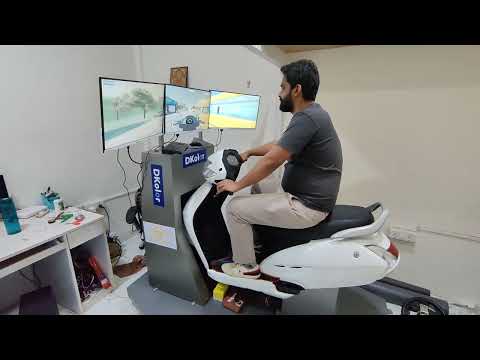 Two Wheeler Simulator - SPSIM Scooter Driving Simulator Manufacturer ...
