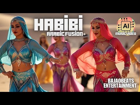 Habibi - New Arabic Fusion Song 2025 | Indian Belly Dance Queens | New Sensual Fusion Music Video