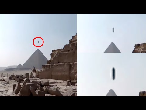 Unbelievable Images Reveal Something Huge Above The Pyramids