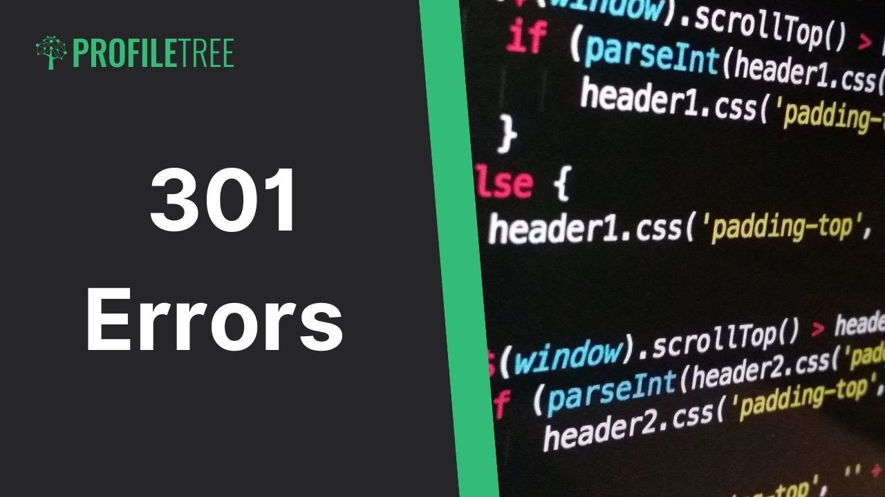 301 Errors | What is a 301 Error? | How to Fix a 301 Errors | Web Development | Website Maintenance