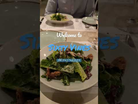 The best wines & food! Subscribe for more Dallas tips 🤍 #sixtyvines #dallas #thingstodoindallas #tx