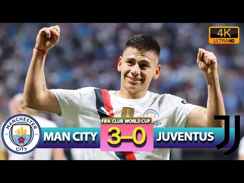 Manchester City vs Juventus 3-0 The place to affirm the Champion's Spirit 4K