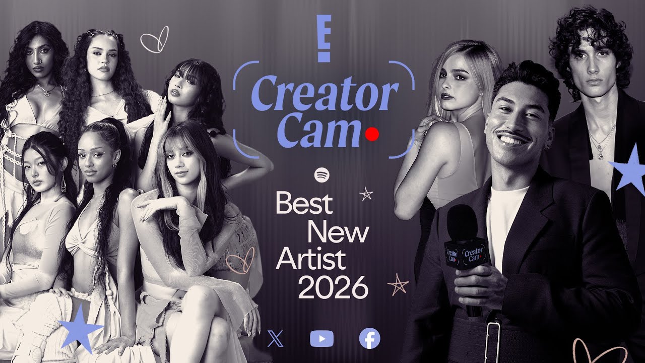 🔴 E! CreatorCam | Spotify’s Best New Artist Party