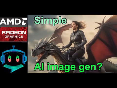 The simplest way to generate AI images with AMD GPU