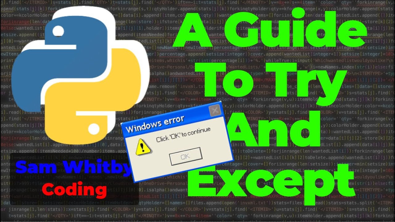 Mastering Error Handling in Python: A Guide to Try and Except Blocks
