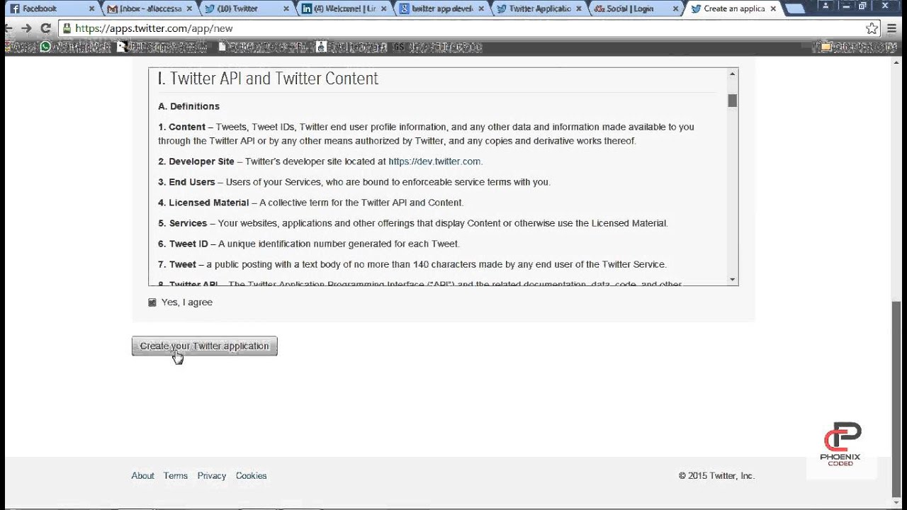 Twitter setup - Secure auth:Simple and Easy login sys - SQLVersion by  Phoenixcoded
