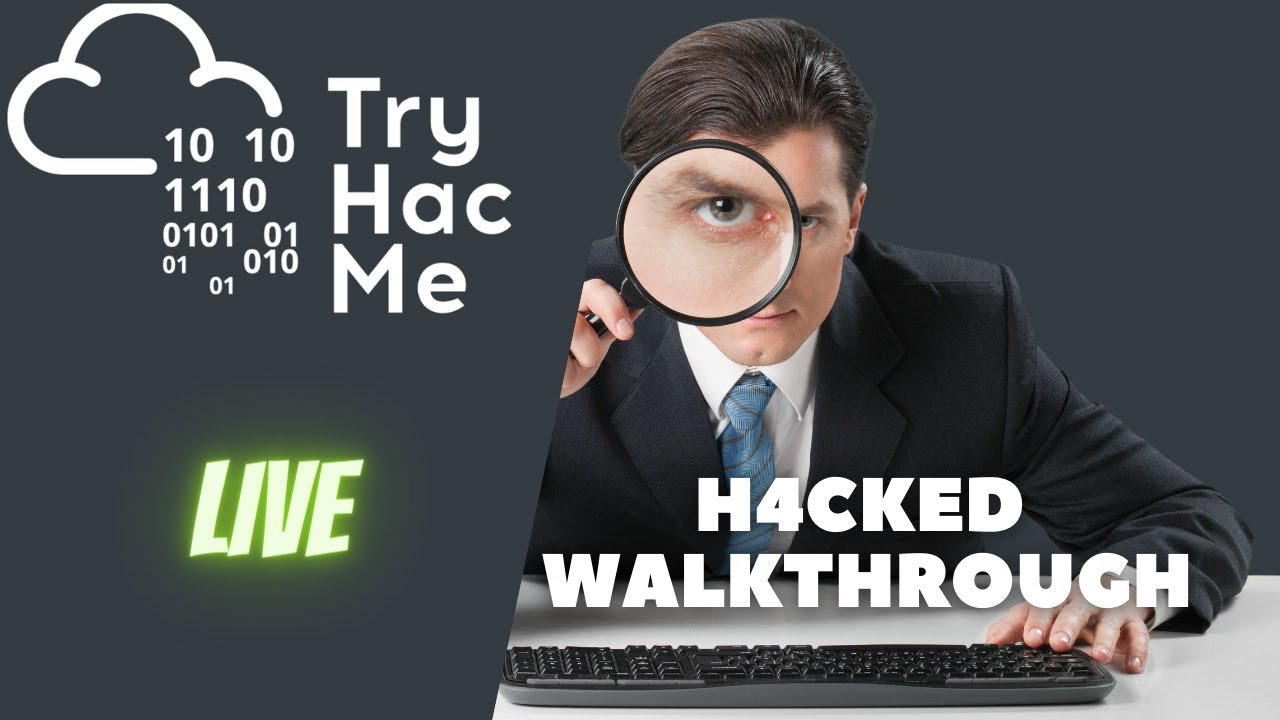 h4cked : Tryhackme Live Walkthrough