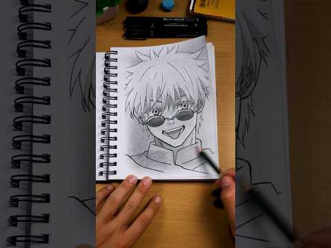 Drawing Kakashi and Gojo! (#drawing, #art)