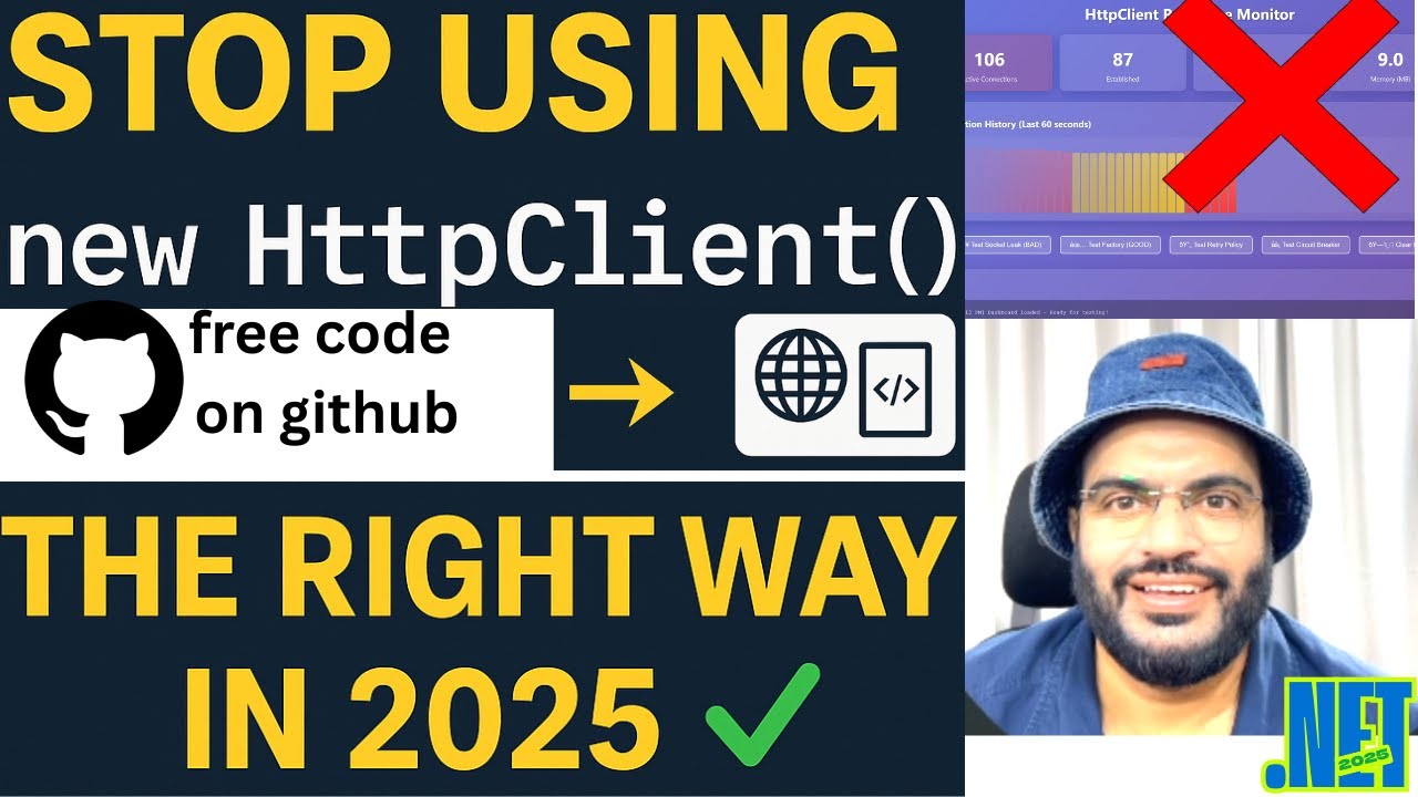 HttpClient the Right Way (2025) — Named Clients, Typed Clients, Polly Retries & Circuit Breakers