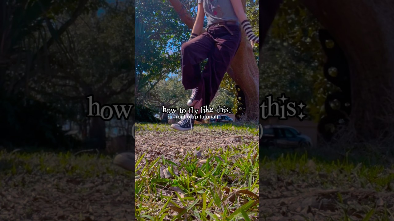 out of rp flying tutorial! #fairyroleplay #fairytok #fairy #flying #fantasyrp #tutorial #tutorials