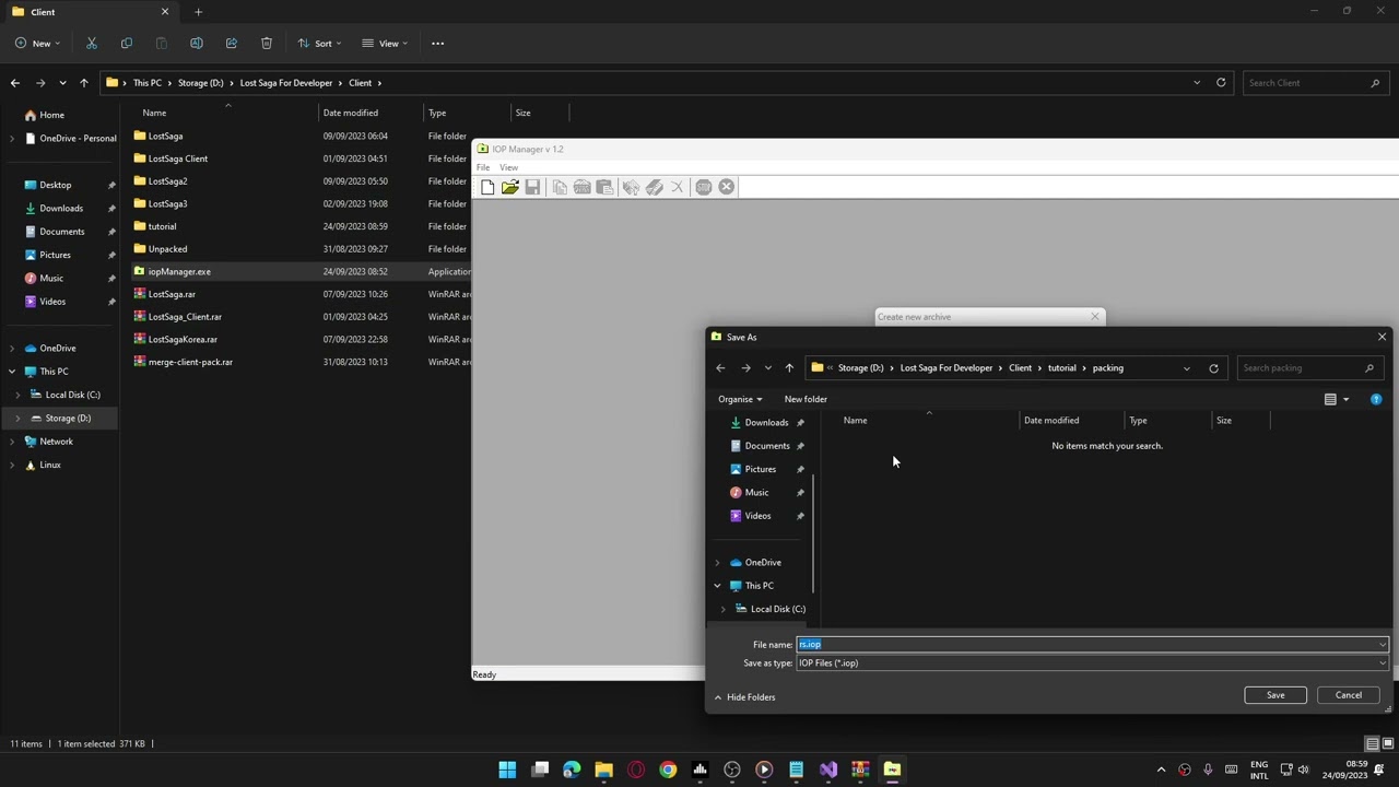 How to use IOPManager (.iop Packer) - Lost Saga Open Source