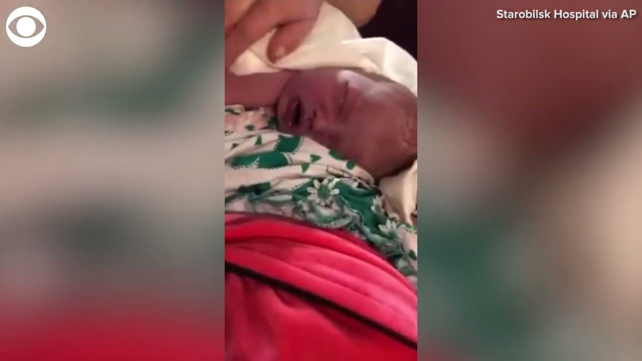 Baby born in shelter during Russia's invasion of Ukraine