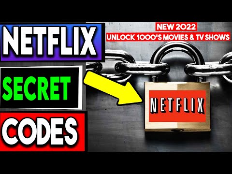 ????NETFLIX SECRET CODES - UNLOCK EVERYTHING ! 2022 UPDATE