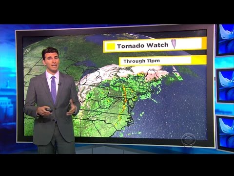 Tracking deadly storm system