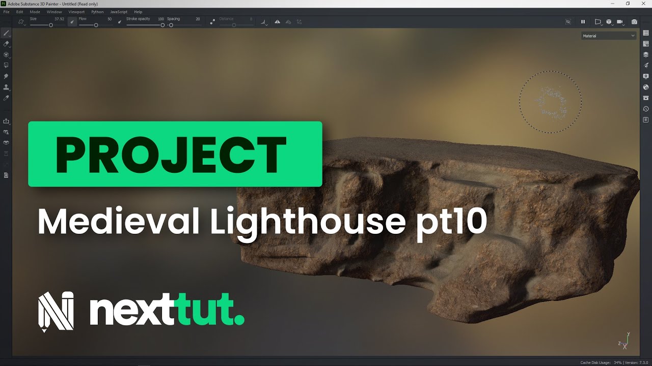 Maya Modelling Tutorial | Medieval Lighthouse Part 10