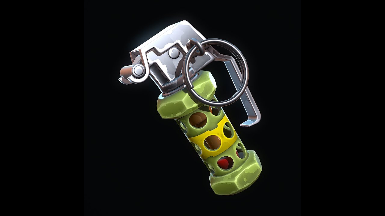 Stylized Flashbang Grenade