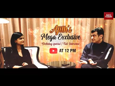 Promo | Actor Ajith Kumar's First Ever Interview In 10 Years | India Today Exclusive