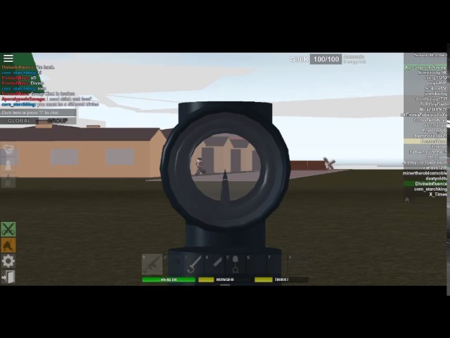 Top 10 guns in Roblox Apocalypse Rising