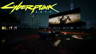 Cyberpunk 2077 Ambience Drive-in movie theater at Cyberpunk 2077 Nexus ...