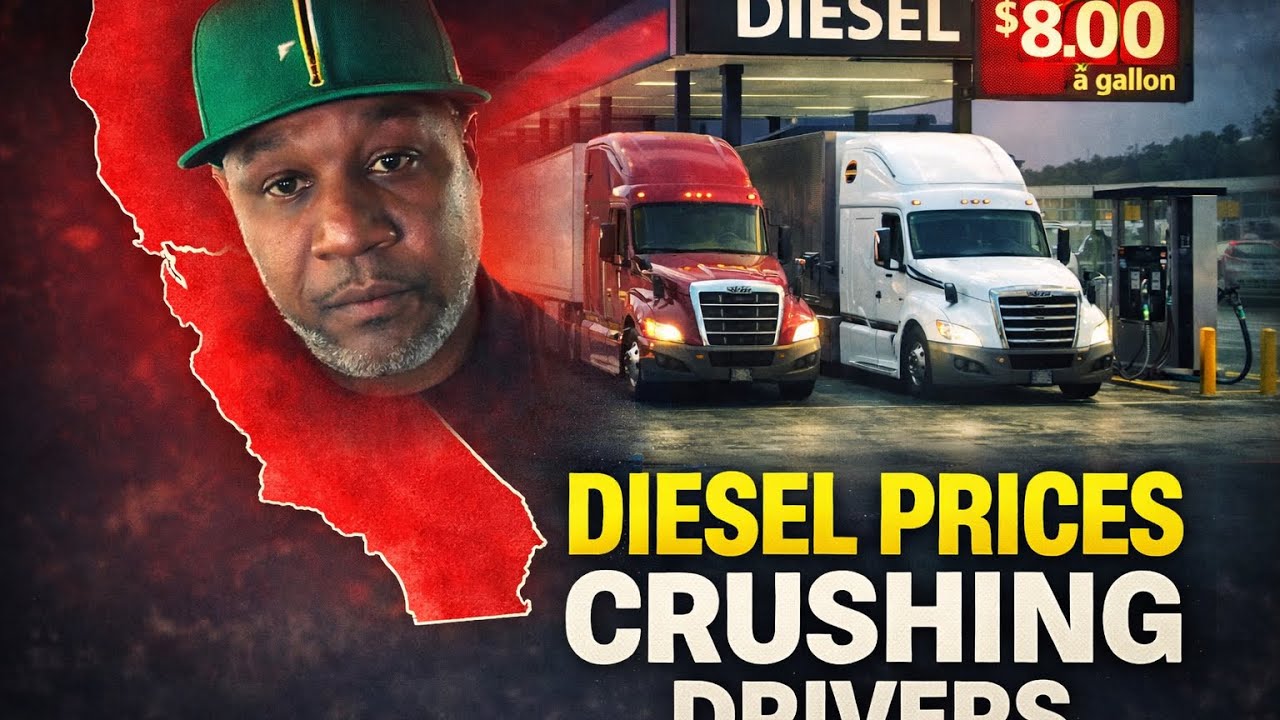 RECORD HIGH DIESEL PRICES ARE CRUSHING CALIFORNIA TRUCKERS 