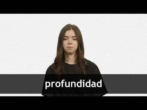 Traducción en inglés de “PROFUNDIDAD” | Collins Diccionario español-inglés