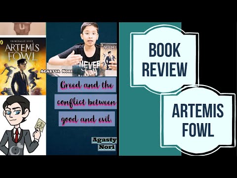 Artemis Fowl - Eoin Colfer | Book Review | Agastya Nori