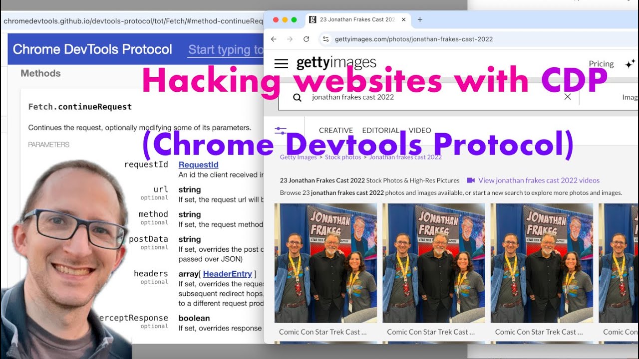 Hacking websites with CDP (Chrome Devtools Protocol) and Python