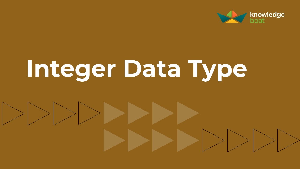 Integer Data Type | ICSE Computer Applications | Java & BlueJ