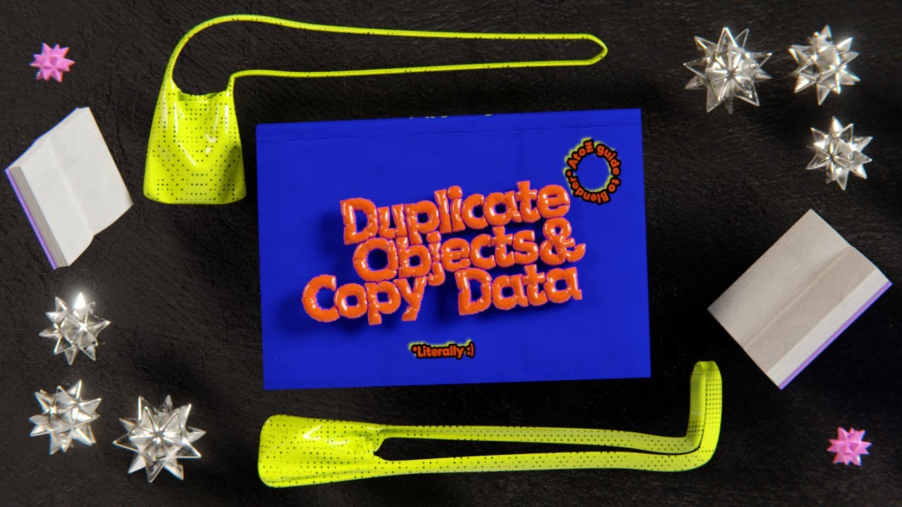 Blender's hidden magic in Duplicating Objects & Copying Data | Tutorial