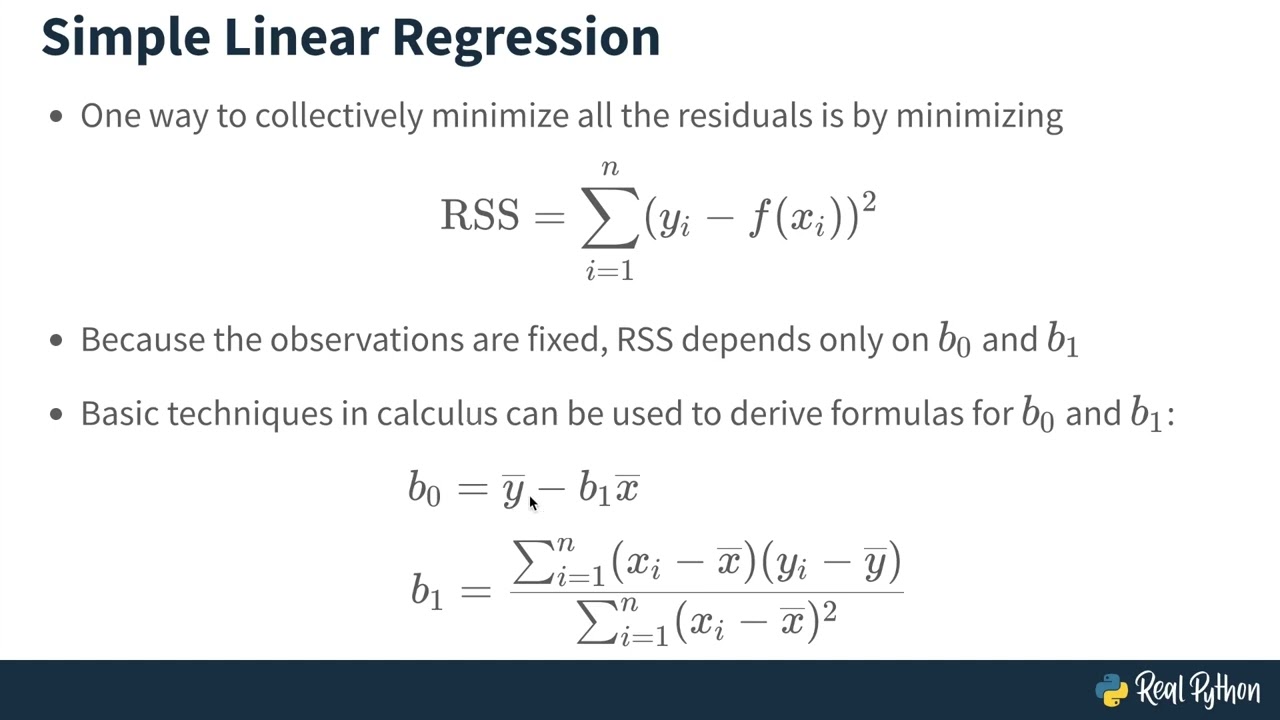Simple Linear Regression in Python
