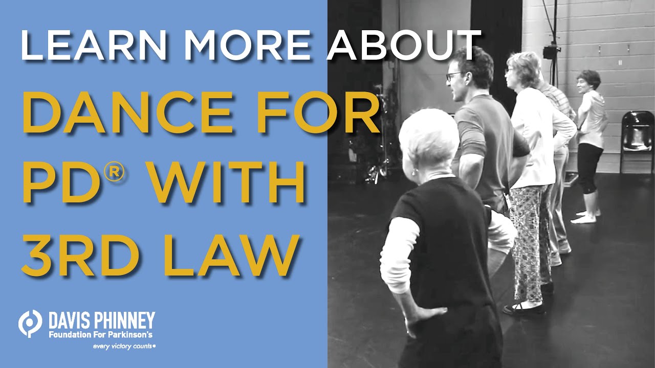 Free Dance for PD classes through 3rd Law Dance/Theatre Co. for people with Parkinson's