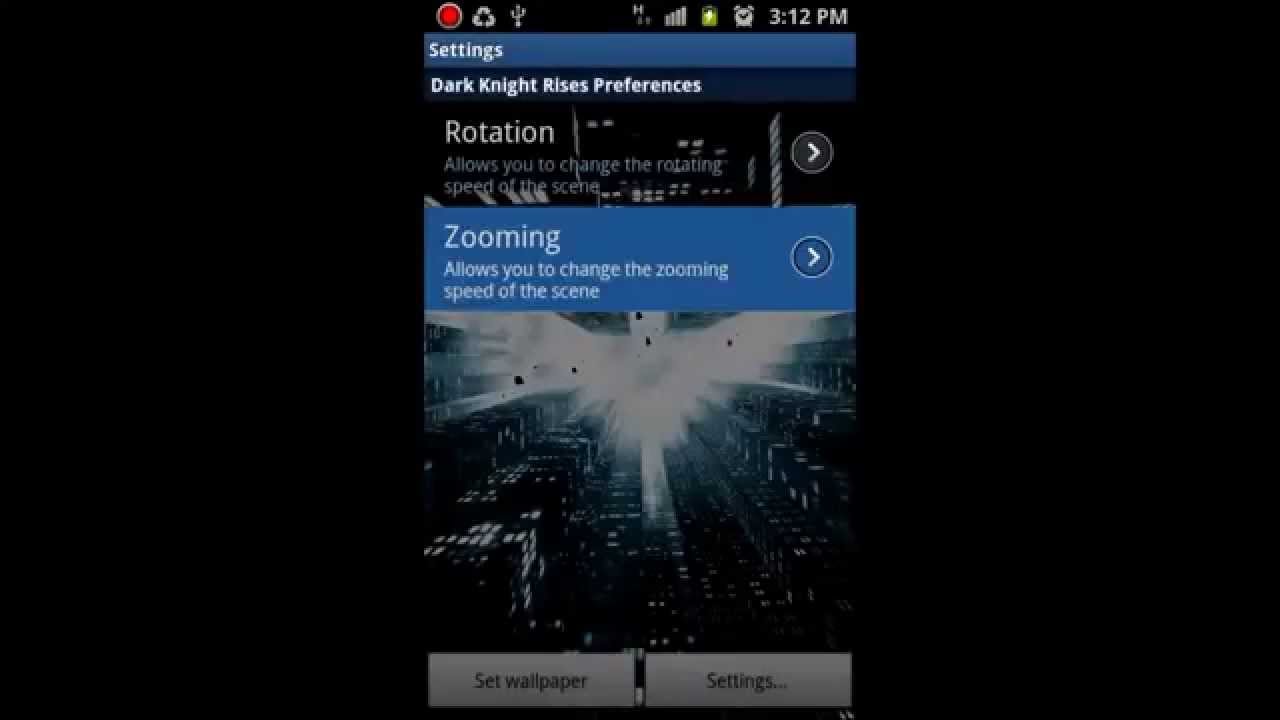 Rise from a Fallen City - Android LWP