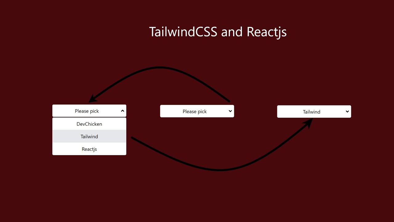 Custom Select Dropdown with Tailwind CSS & ReactJS | Step-by-Step Tutorial