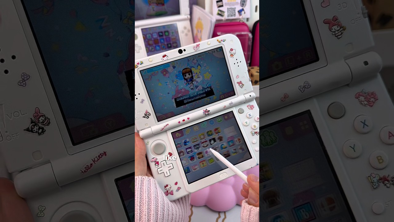 Are my DS lovers out there? 😓 #cozygamer #nintendods #modded3ds #oldconsoles #3ds