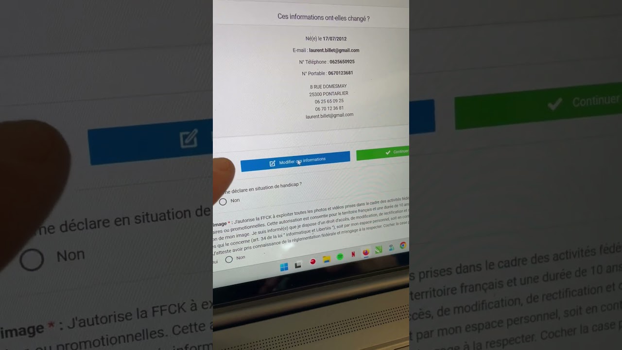 Licence ffck