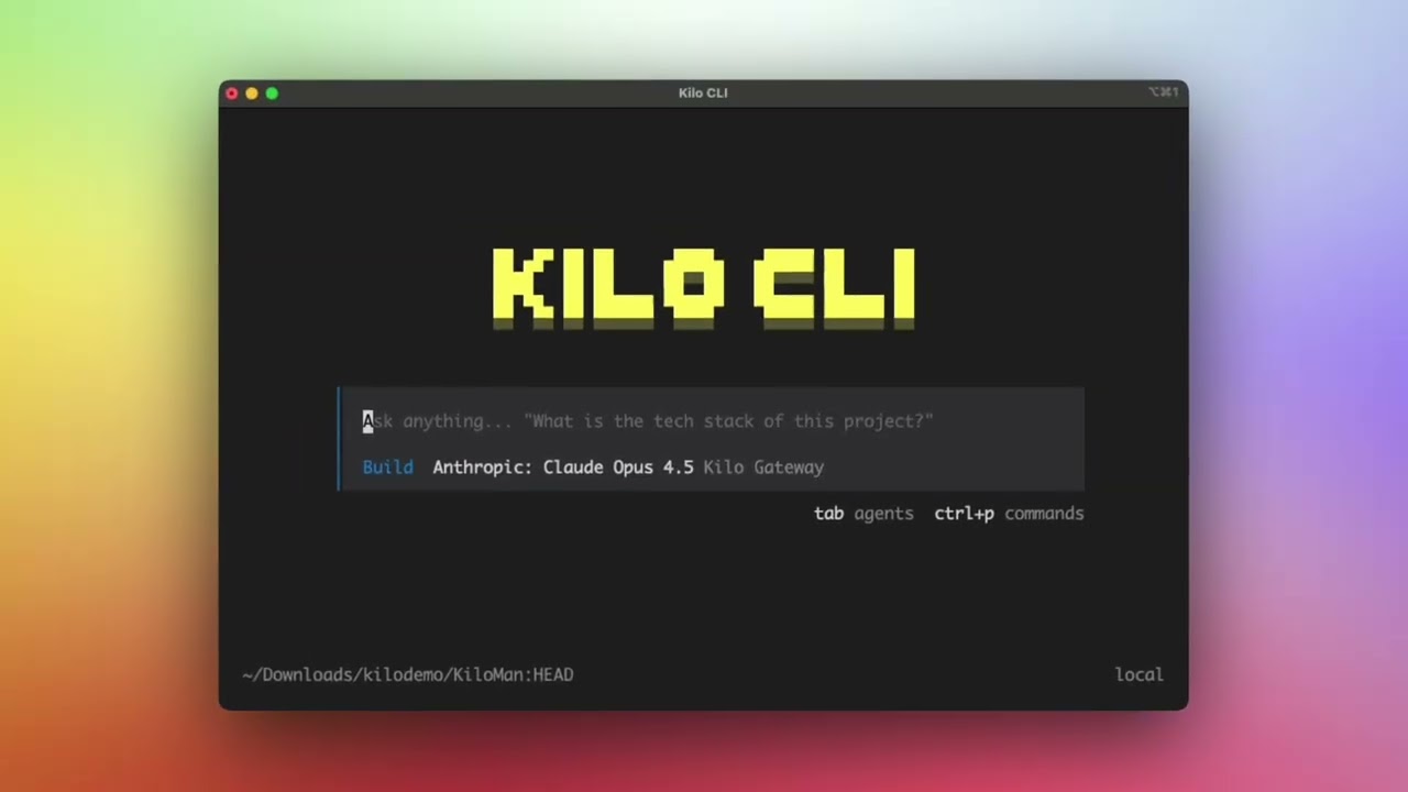 Introducing Kilo CLI 1.0