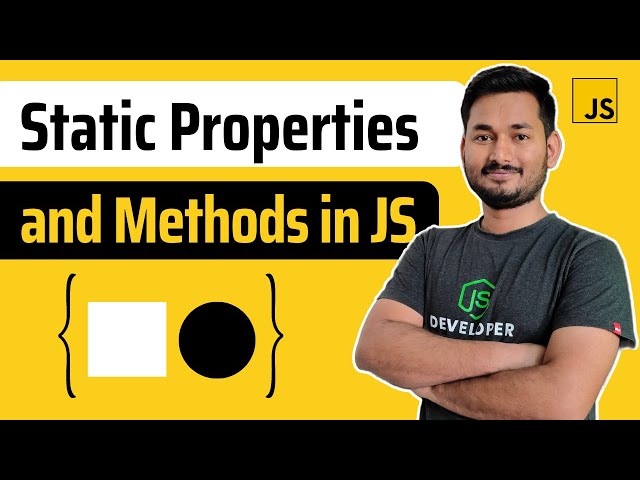 Understanding Static Properties and Methods in JavaScript Classes | Galaxy.ai | Galaxy.ai