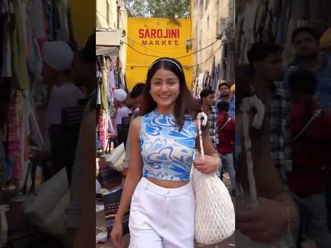 How I Shop Good Quality Clothes in Sarojini Nagar for Cheap + Try On ๐