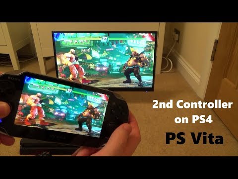 How to Use a PS Vita as a 2nd controller on the PlayStation 4
