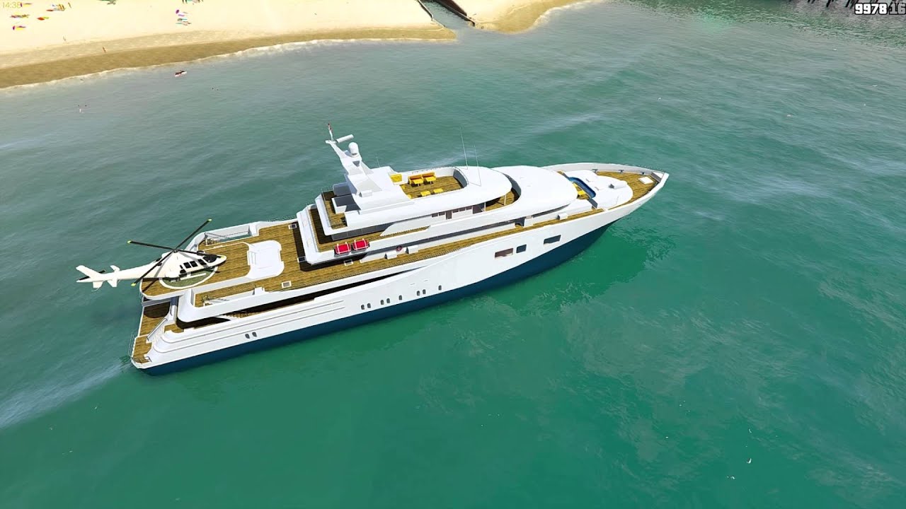 Drivable Yacht IV 2.0 - GTA 5
