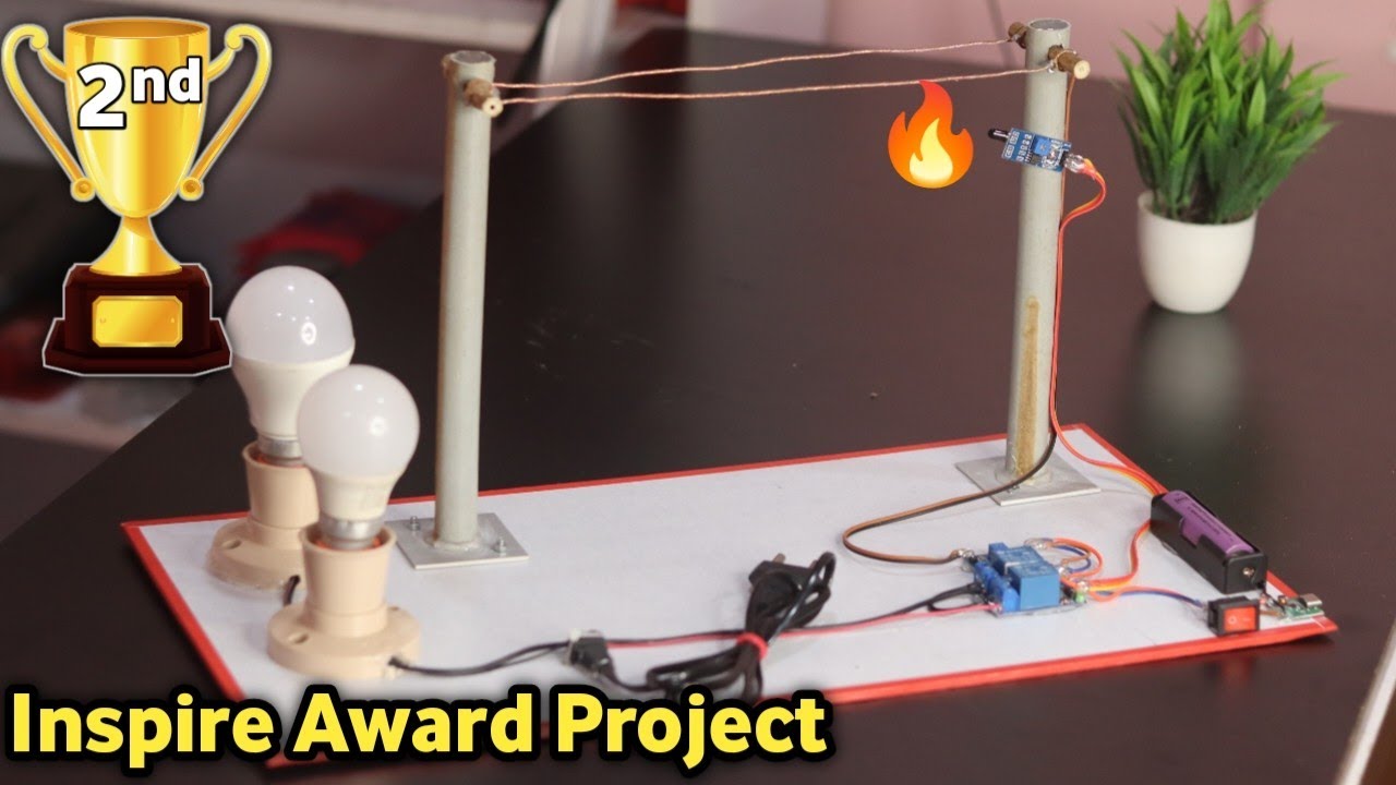 Transmission line fault detection | Inspire award project | innovative ideas