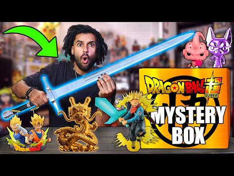 Someone Sent Me A $500 DRAGON BALL Z MYSTERY BOX!! YOU WON'T BELIEVE IT!! *FUTURE TRUNK SWORD!!!*