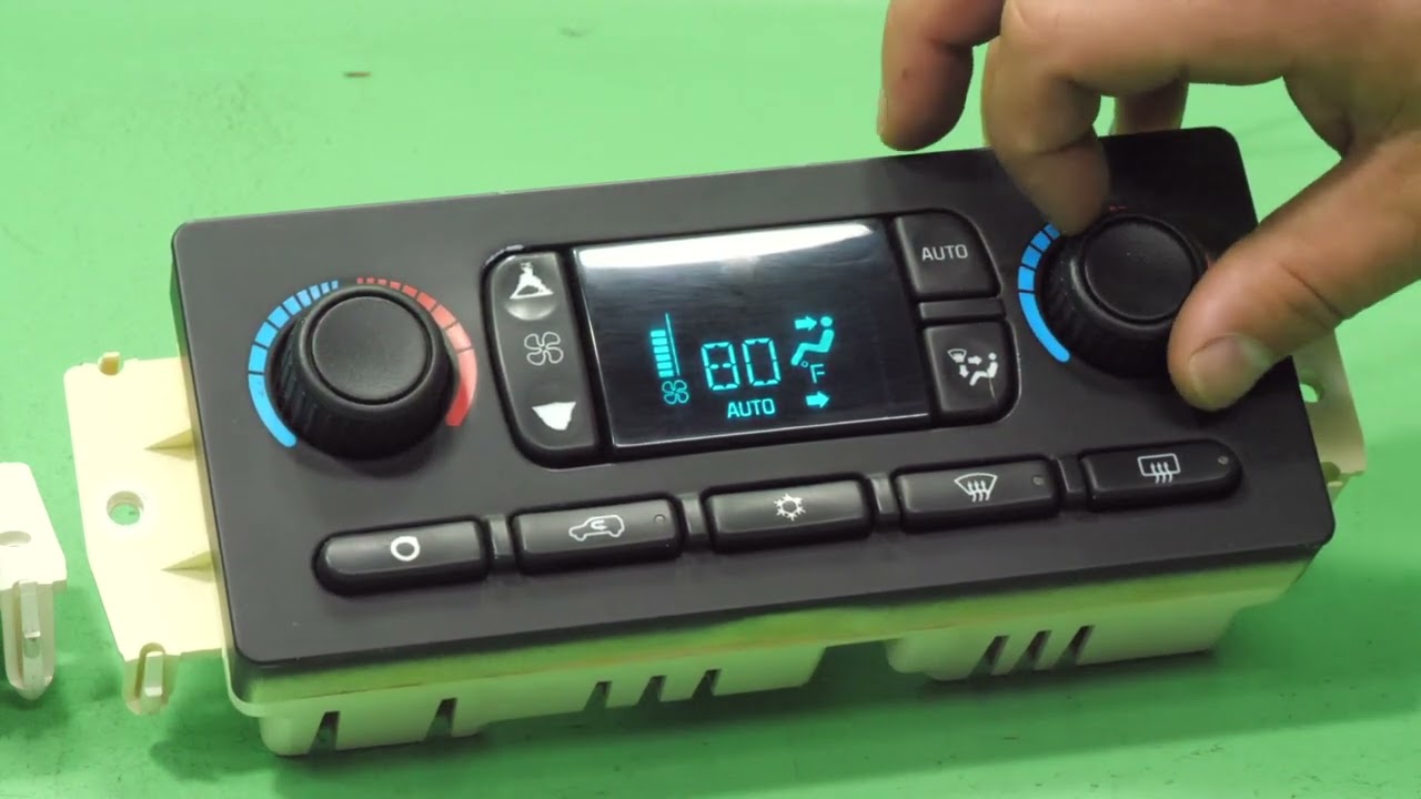 GM Automatic Climate Control Common Problems, Fixes and Repairs. Silverado Tahoe Escalade Yukon