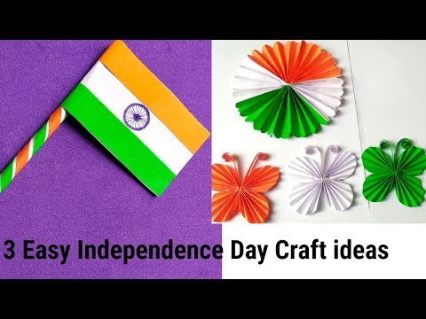 Handmade Craft Activities: Independence Day Video Lecture - Hands on ...