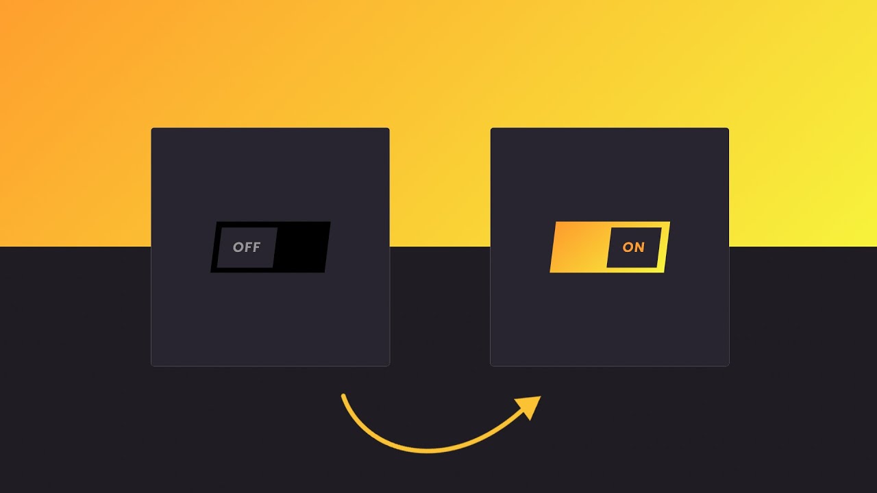 Custom Input Checkbox Toggle with CSS & JavaScript