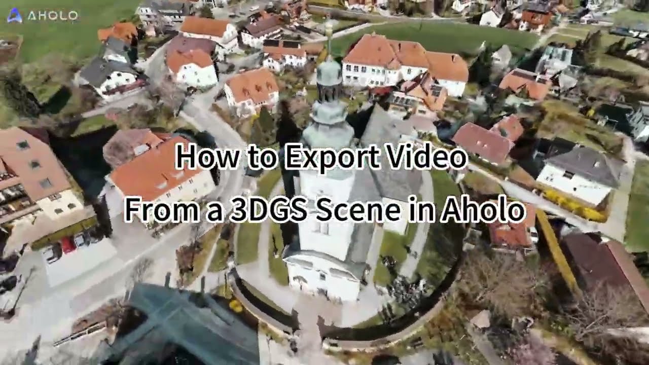 Aholo Tutorial: Bring Your 3DGS Scenes to Life