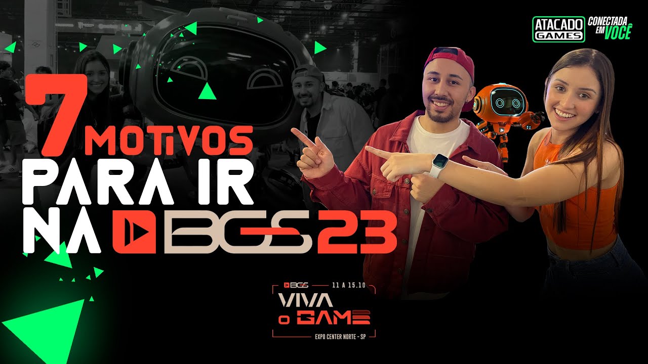 7 Motivos pra você participar da Brasil Game Show. Confira as dicas pra aproveitar tudo da feira!