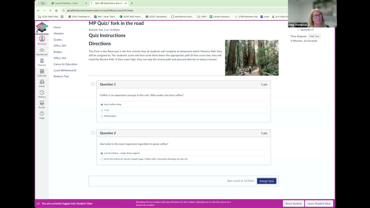 OTAN Webinar - Advanced Canvas – Mastery Paths